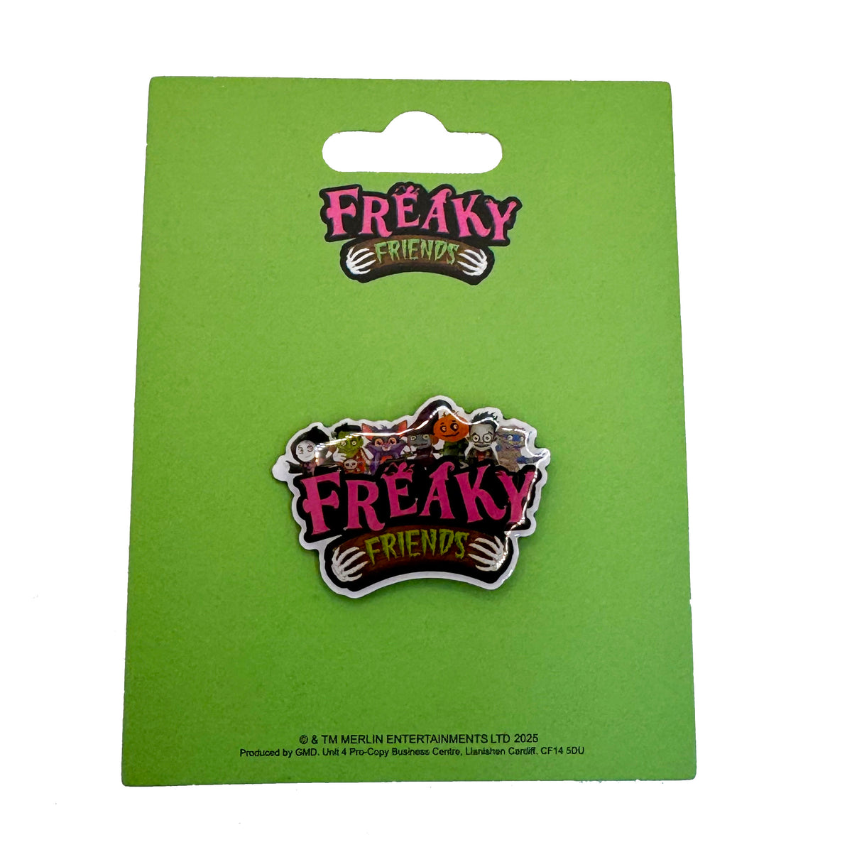 Scarefest Freaky Friends Pin Badge – Alton Towers Resort Online Shop