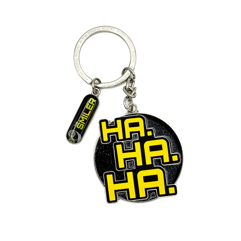 The Smiler Ha Ha Ha Keyring – Alton Towers Resort Online Shop