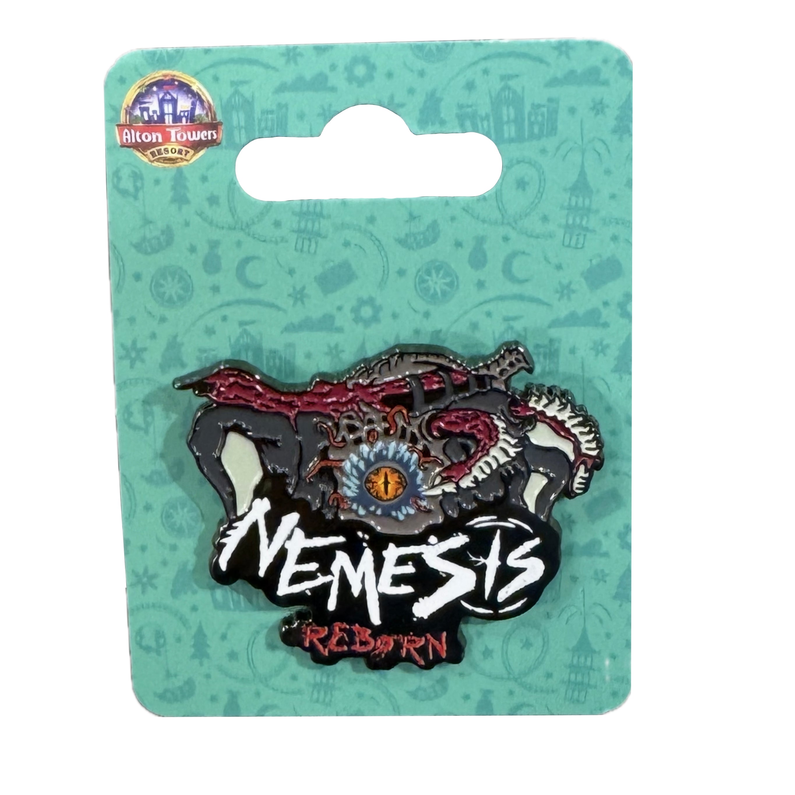 Nemesis Creature Pin Badge – Alton Towers Resort Online Shop