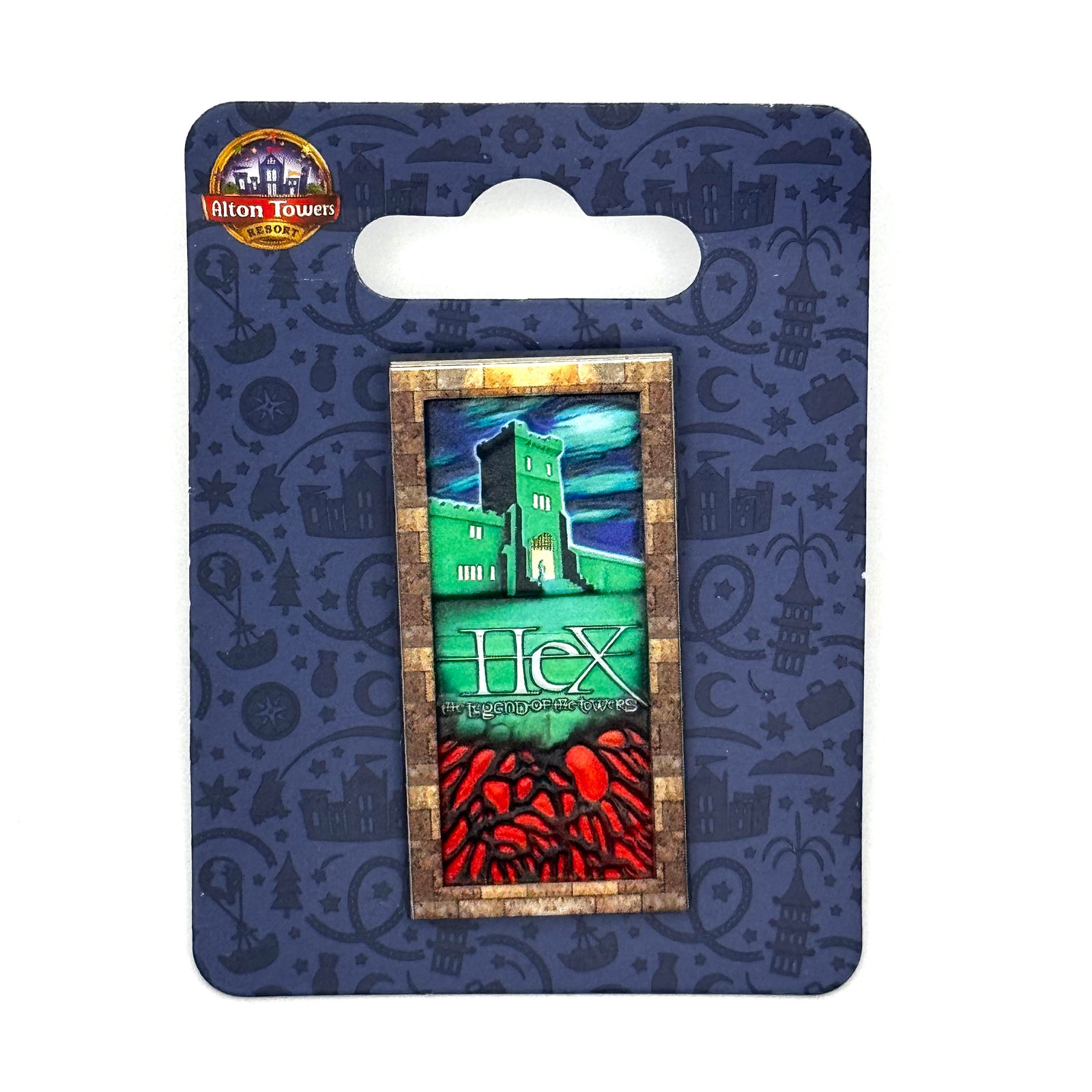 Hex Pin Badge – Alton Towers Resort Online Shop