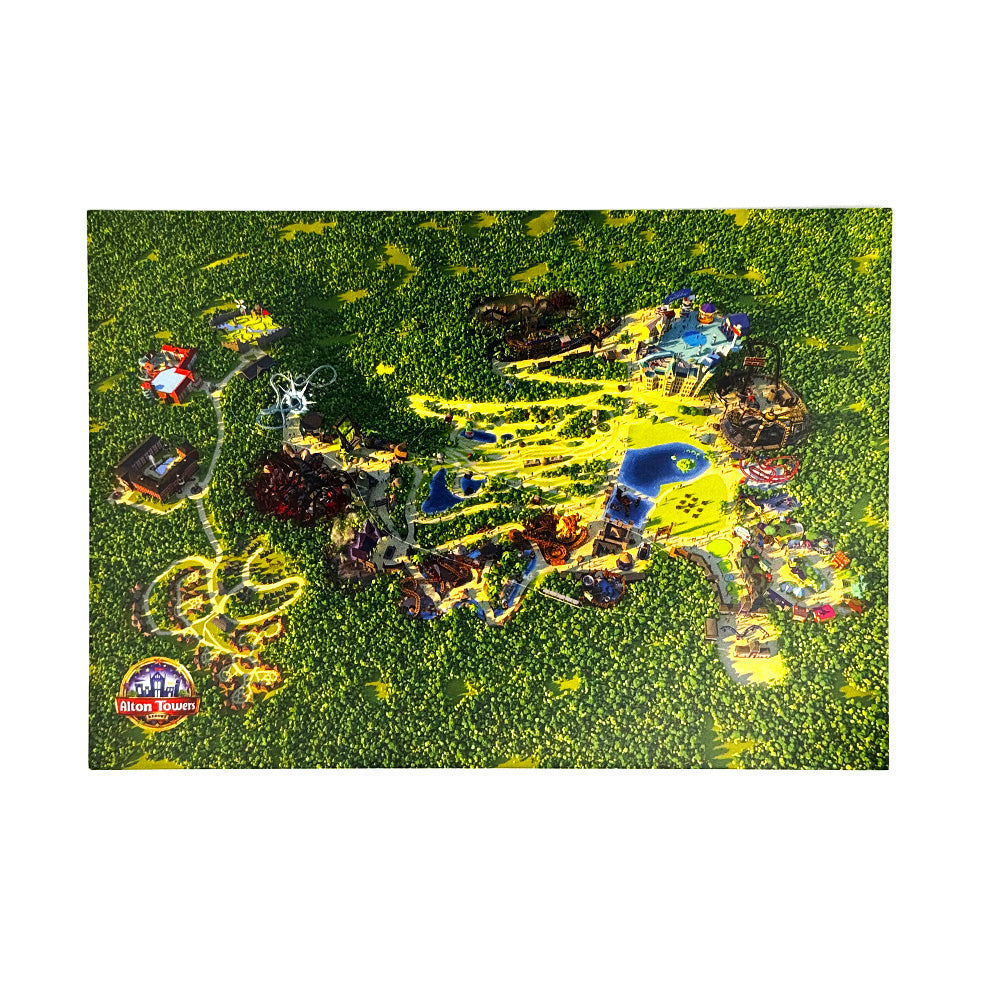 Alton Towers Resort Postcard – Alton Towers Resort Online Shop