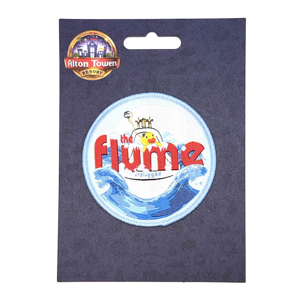 The Flume Retro Patch – Alton Towers Resort Online Shop