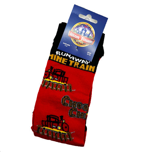 Runaway Mine Train Socks – Alton Towers Resort Online Shop